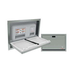 Baby Changing Station - STAINLESS STEEL, Recessed - 9013 - | American ...