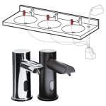 EZ FILL™ Top Fill, Multi-Feed Liquid Soap Dispenser Heads - 0390-(n ...